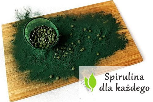 Spirulina dla każdego - dzieci, młodzieży i dorosłych - algi Spirulina i Chlorella