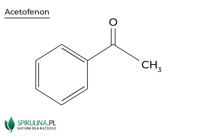 Acetofenon - algi Spirulina i Chlorella