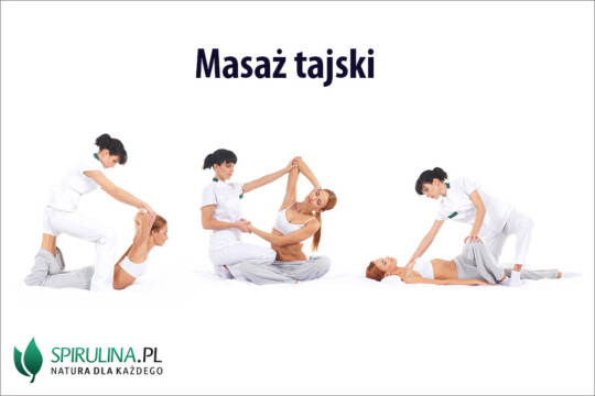 Masaż tajski - algi Spirulina i Chlorella